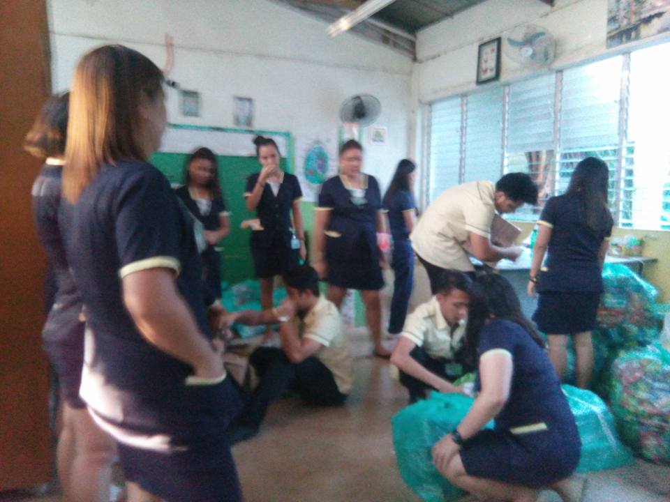 Sharing a Helping Hand to the Fire Victims of Barangay Pasil